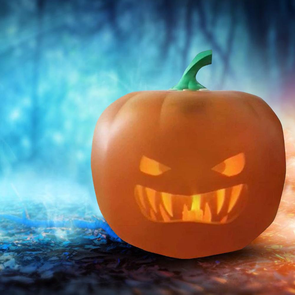 Halloween Flash Talking Animated LED Pumpkin Proje... – Grandado
