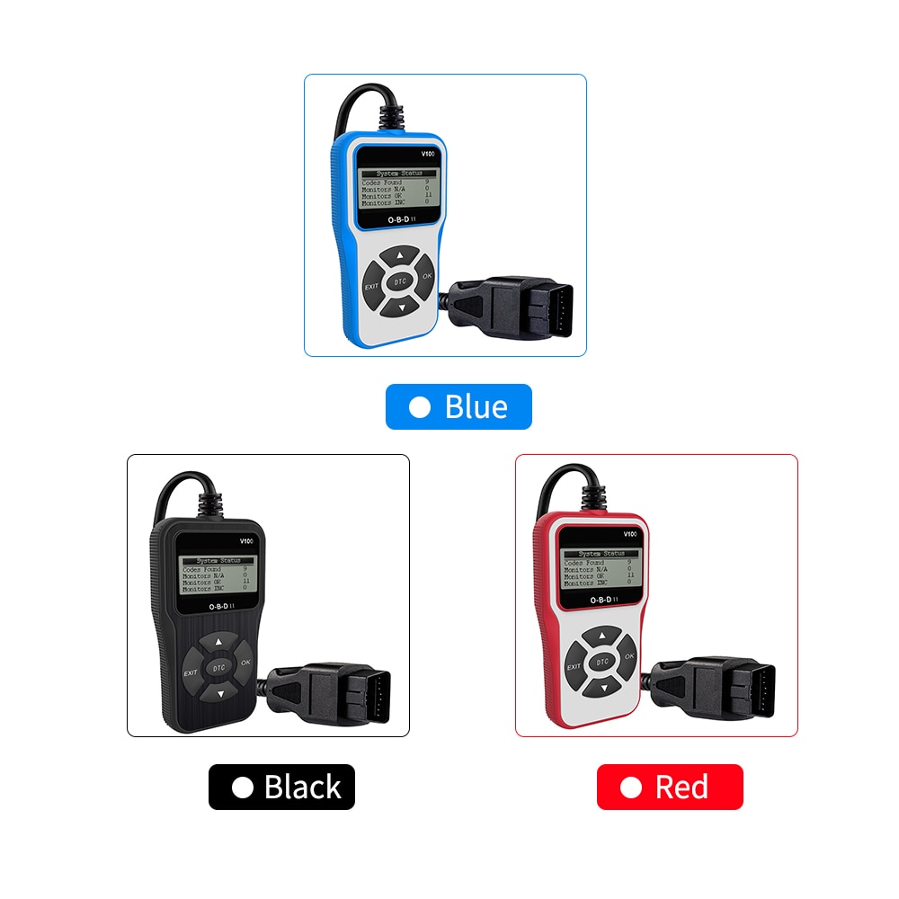 Universal O-B-D II Scanner Car Engine Fault Code R... – Grandado