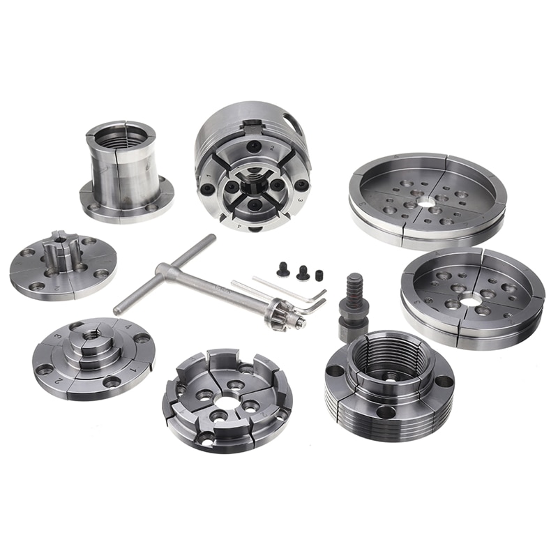 Reversible 3.5 Inch Wood Turning Chuck 1-Inch x 8T... – Vicedeal