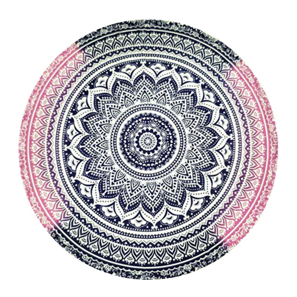 140X140Cm Ronde Indian Mandala Tapijt Muur Decor O... – Vicedeal