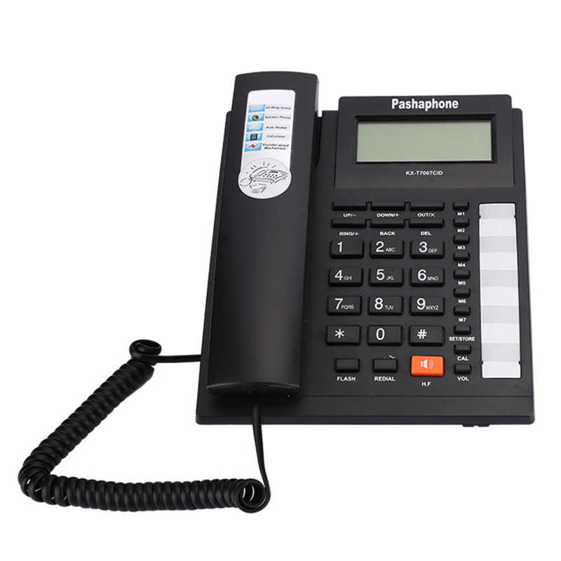 Office Home Corded Telephone Desktop Landline Phon... – Grandado