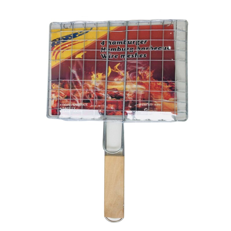 Kannettava grillikori ulkona ruostumattomasta terä... – Grandado