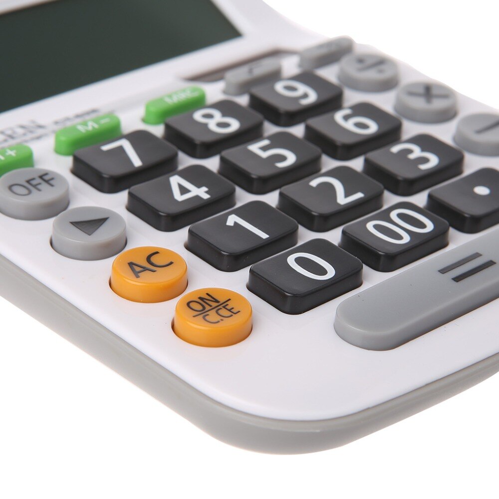 12 Cijfers Solar Batterij Dual Power Grote Display... – Vicedeal