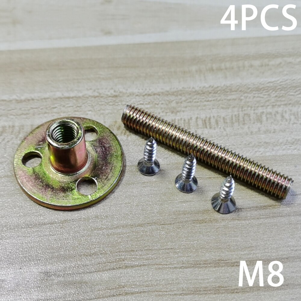 4Pcs M6 M8 M10 Meubels Voet Schroef Moer – Vicedeal