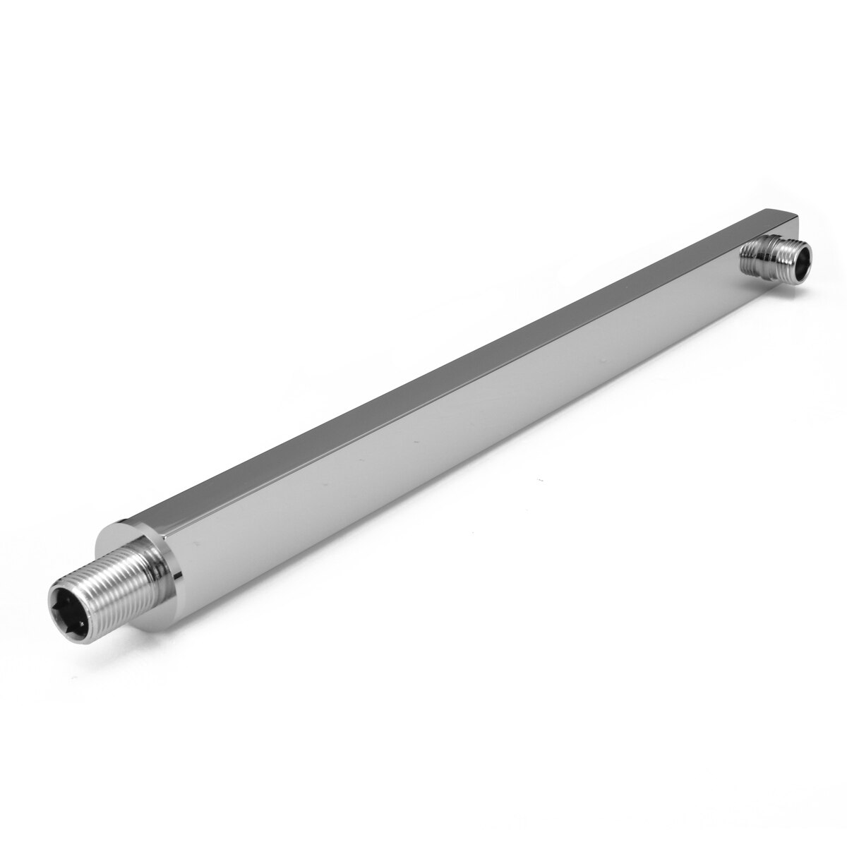 16 inch Square Chrome Wall Mounted Shower Extensio... – Grandado