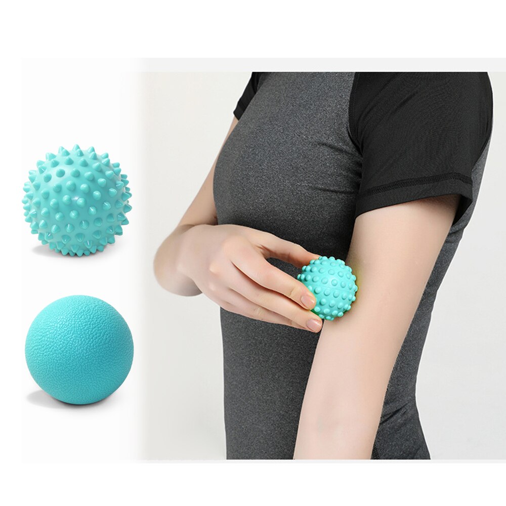 Spiky Massage Ball Set Exercise Balls for Deep Tis... – Grandado
