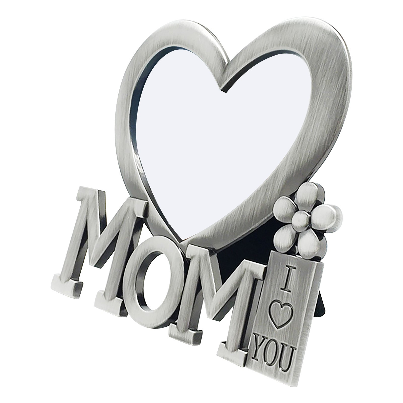 Mom Picture Farme Mom I Love Mom Heatr-shaped Phot... – Grandado