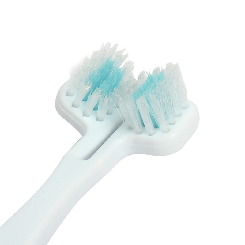 2 Sided Pet Toothbrush for Dogs Teeth Care Dog Cat... – Grandado
