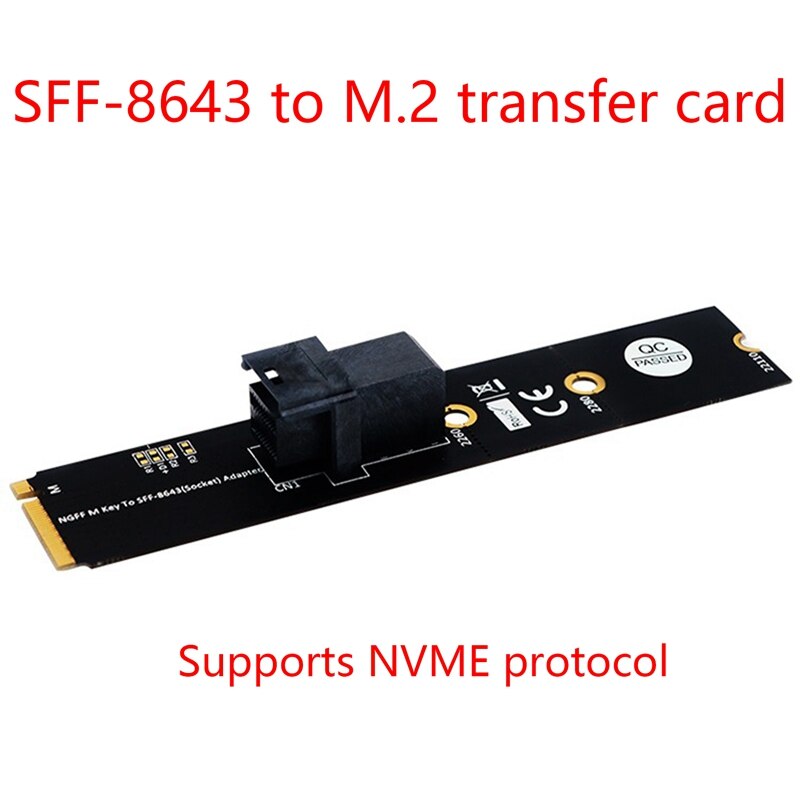 M.2 NVME to SFF-8643 Adapter Card SFF-8643 to M.2 ... – Vicedeal