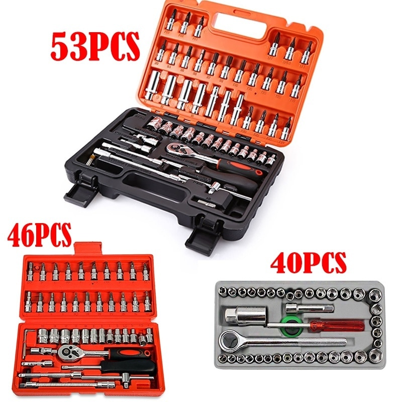 40pcs/46pcs/53pcs Automobile Motorcycle Repair Too... – Grandado