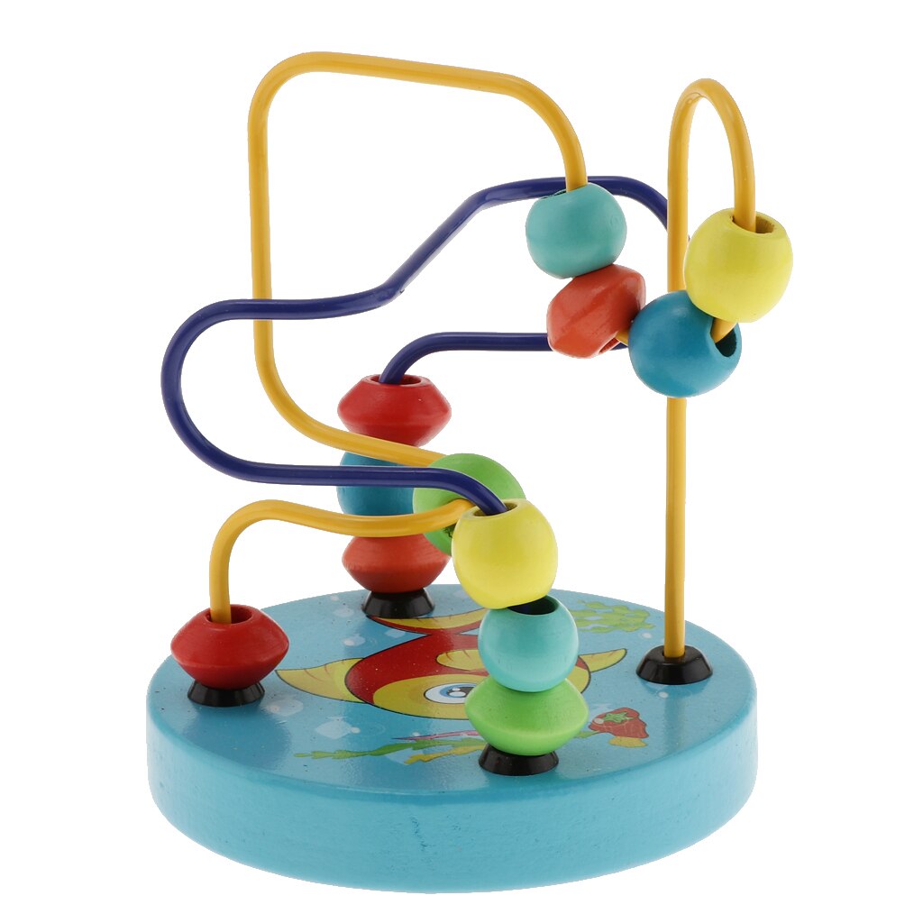 Fun Bead Maze Puzzle Activity Cube , Toddler Baby ... – Vicedeal