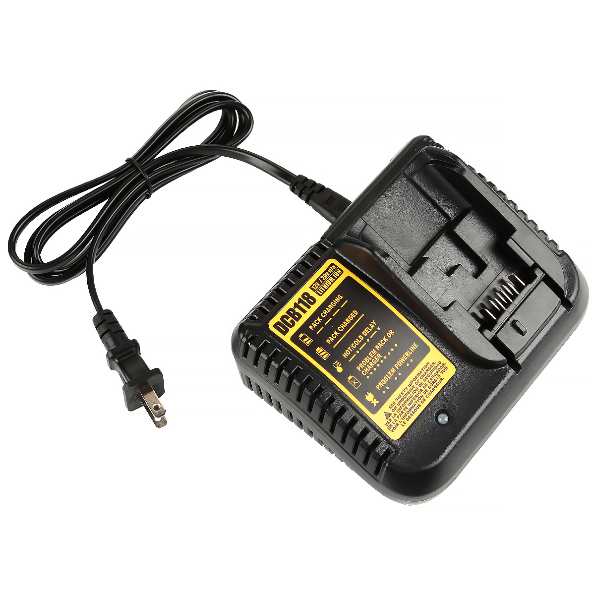 Newest Fast Charger DCB118 DCB101 for Dewalt 12V 1... – Grandado