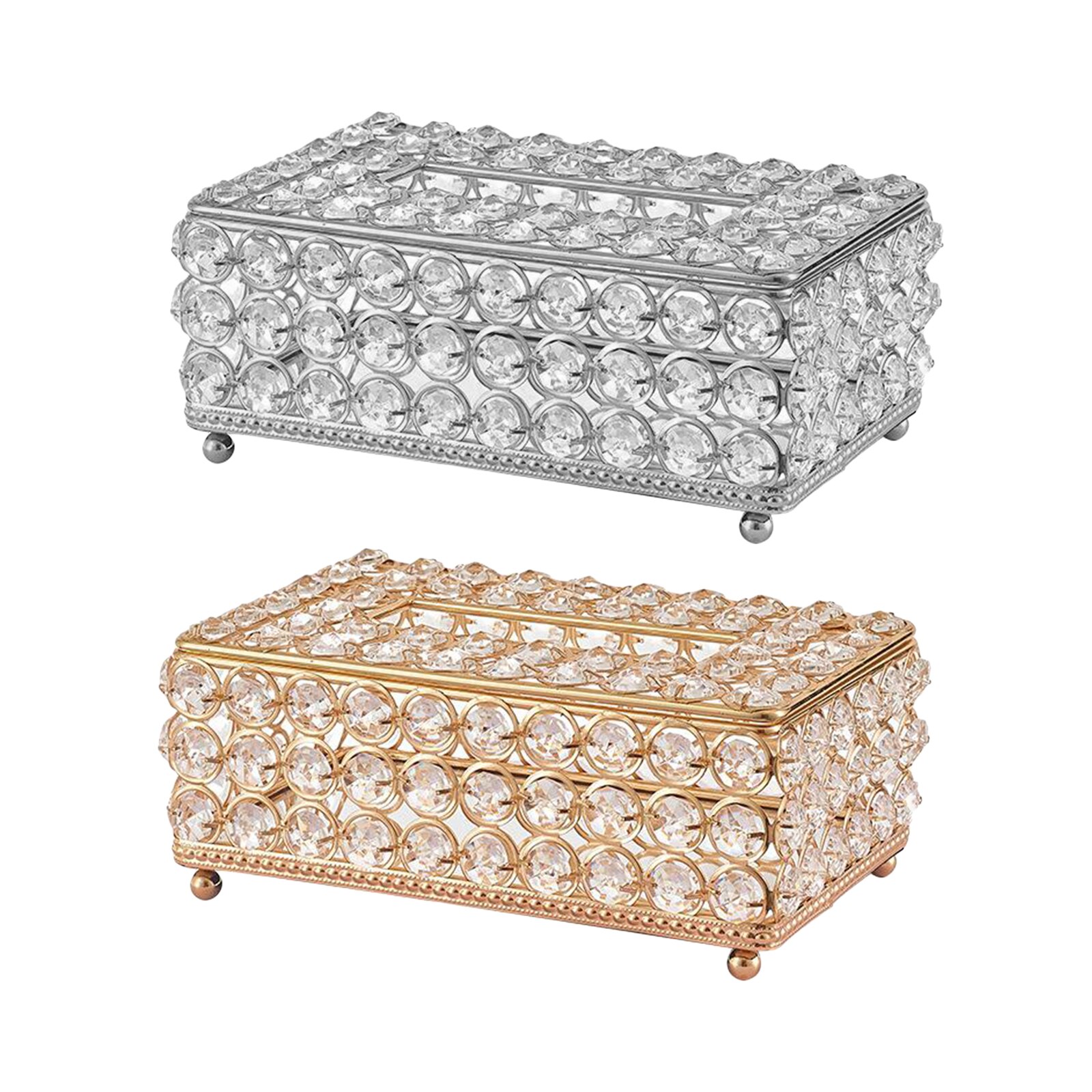 Luxe Stijl Shiny Crystal Tissue Box Servet Houder ... – Grandado