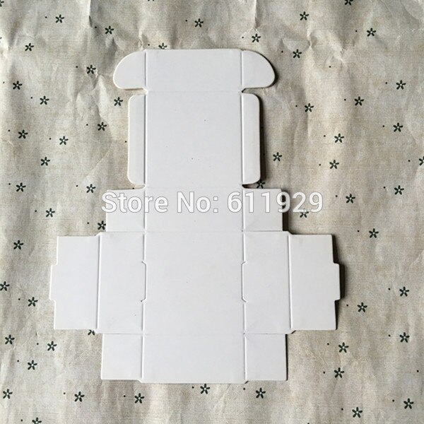 DIY white blank packing box 5.5x5.5x2.5cm packing ... – Grandado