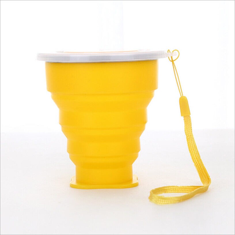 Eco Friendly Portable Folding Cup Silicone Folding... – Grandado