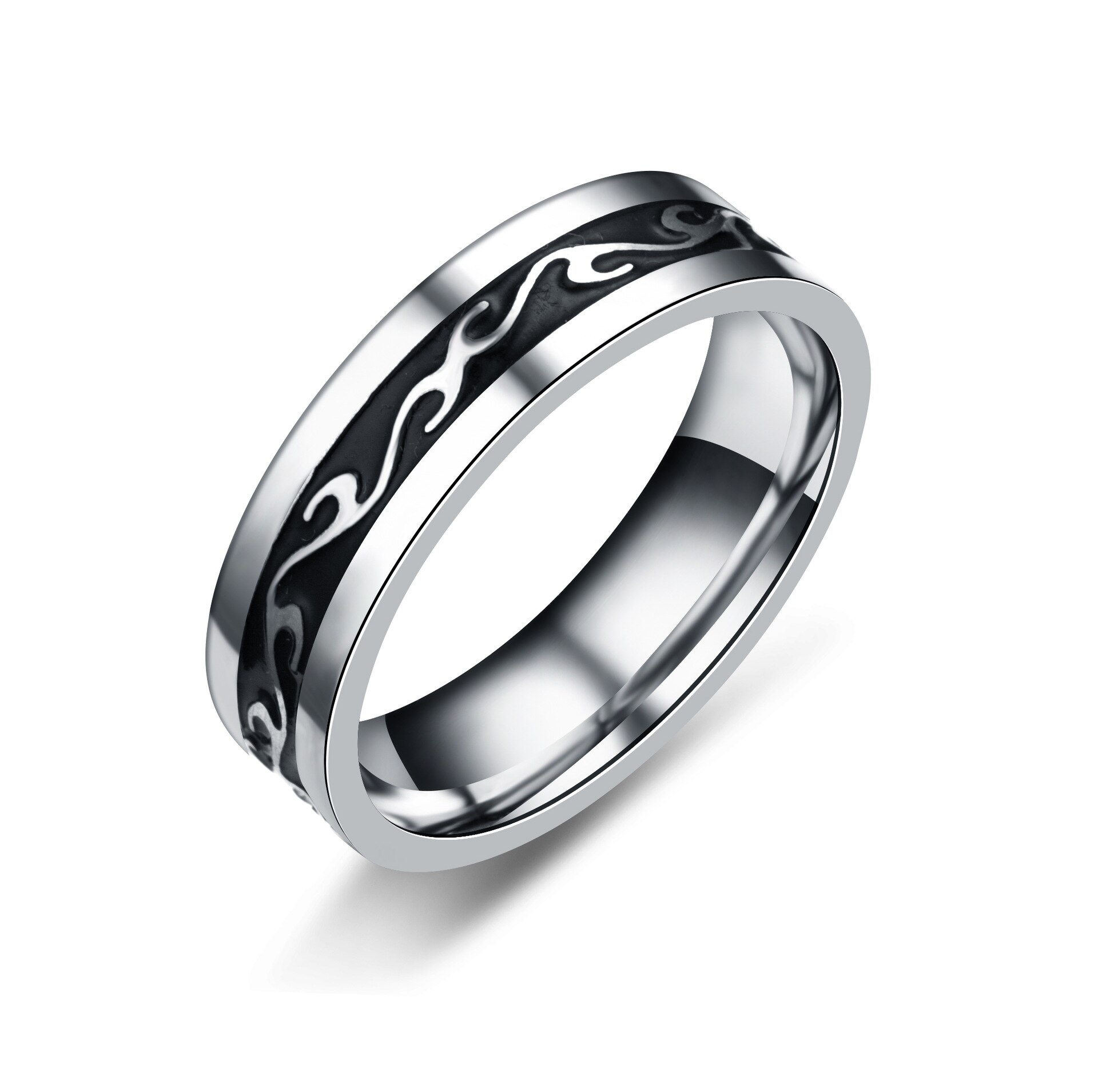 SHOUMAN-anillos de dragón mágico Retro de acero in... – Grandado