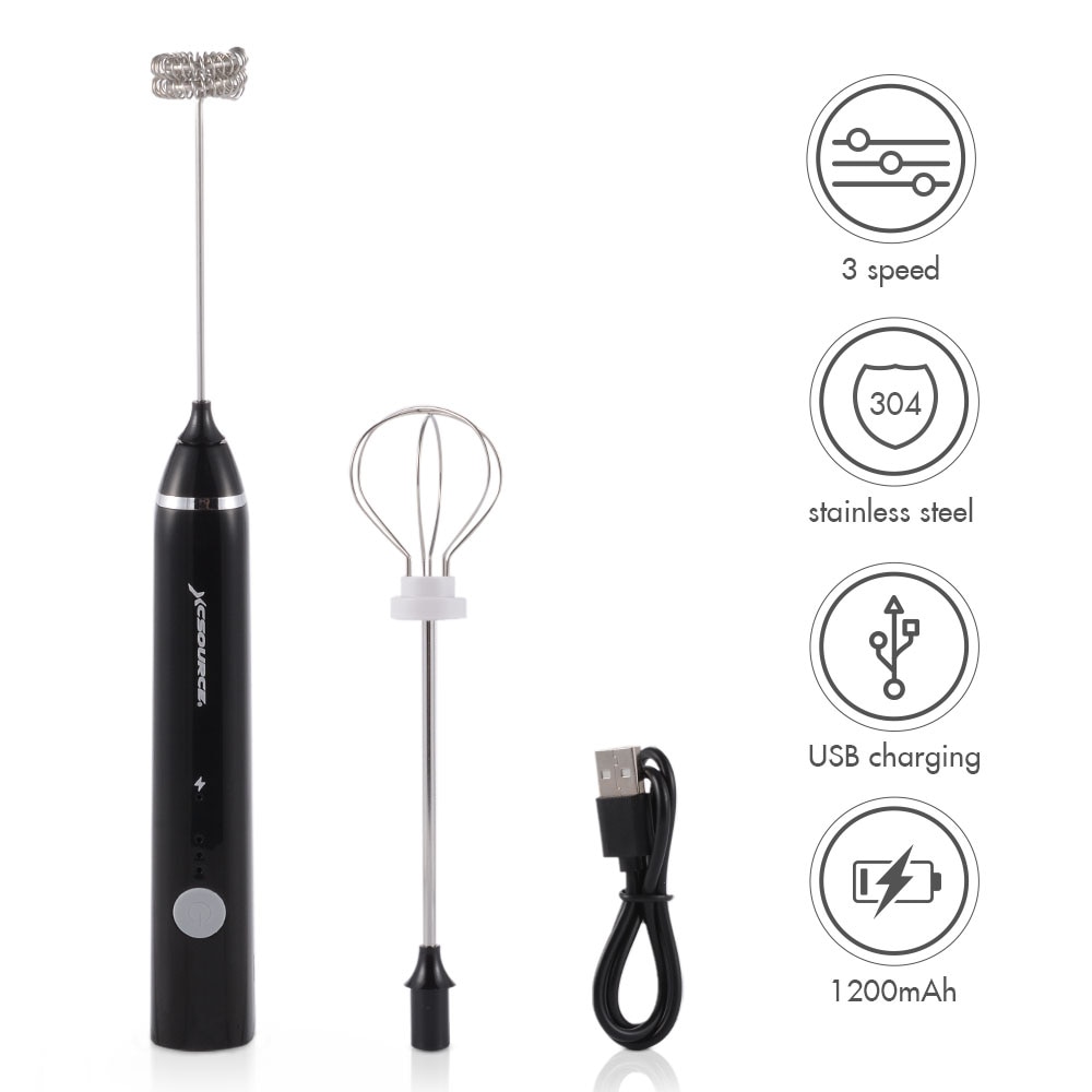 Elektrische melkopschuimer, automatische handbedie... – Vicedeal