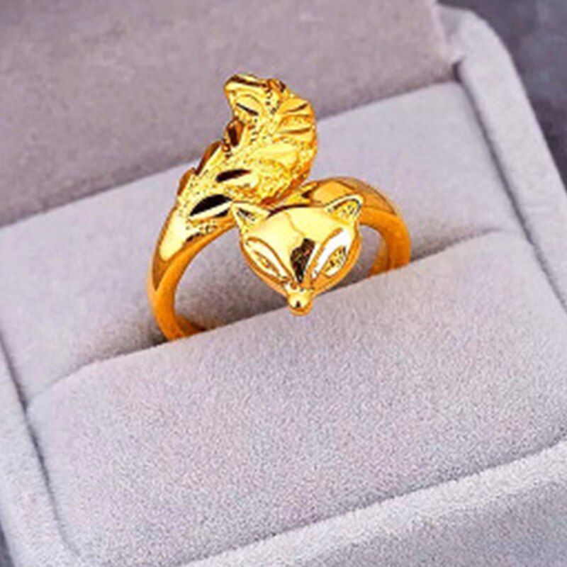 FDLK Luxury Vintage Vietnamese Sand Gold Color Fox... – Grandado