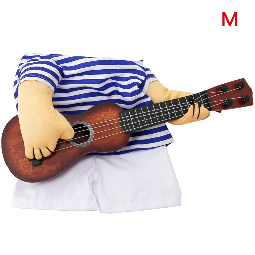 Funny Pet Guitar Rock Singer Cosplay Dog Costume G... – Grandado