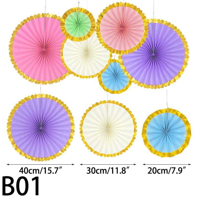 Happy Birthday Banner Macaron Color Pastel Garland... – Grandado