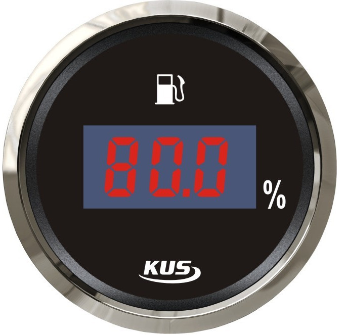 Top ! 52mm Digital fuel level gauge fuel level met... – Grandado