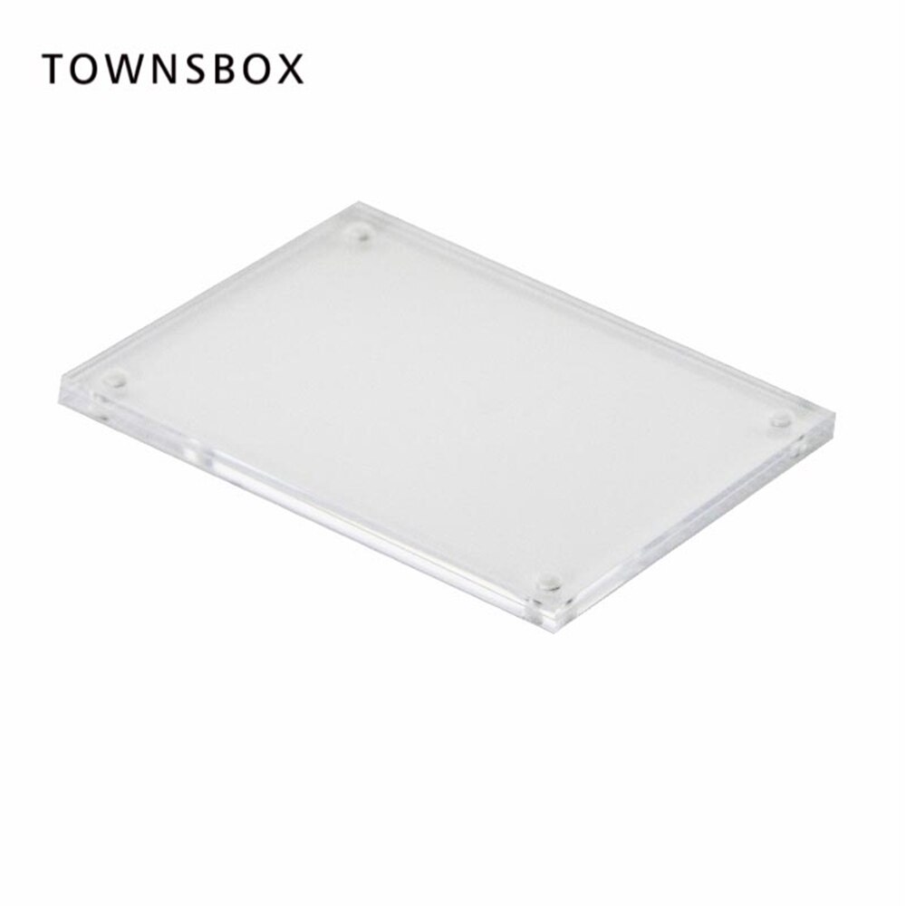 Acrylic Block Frame Magnetic Wall Mount Price Tag ... – Vicedeal