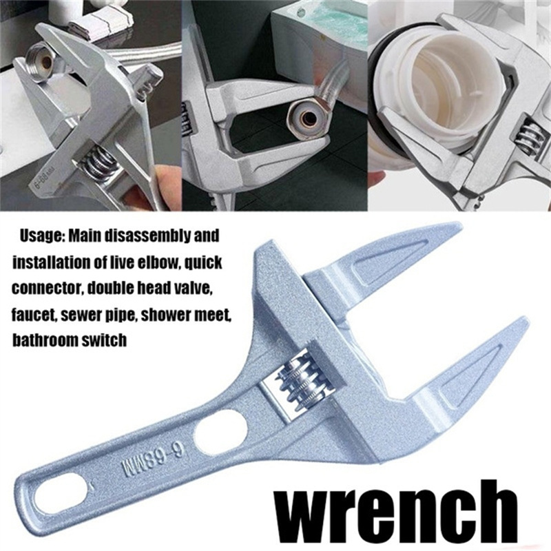 Mini Adjustable Bathroom Adjustable Wrench Strong ... – Grandado