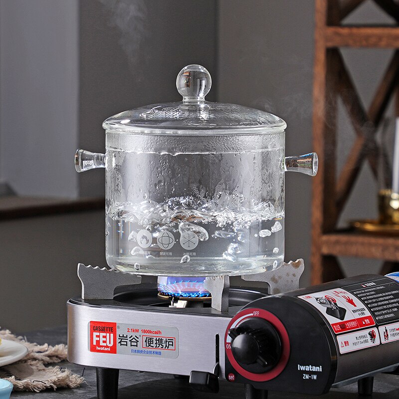Nordic glass pot can be used for boiling water pot... – Vicedeal