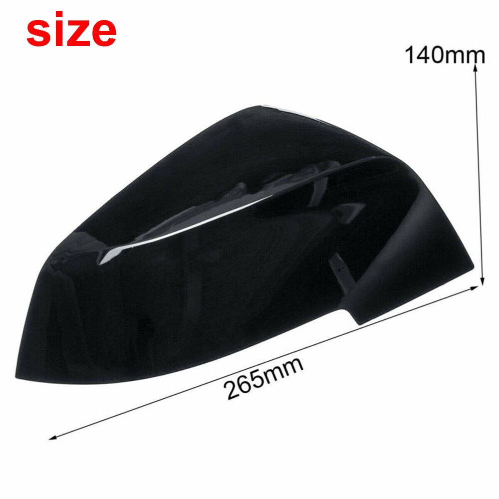 Gloss Black Rearview Mirror Cover Cap For BMW 1/2/... – Grandado