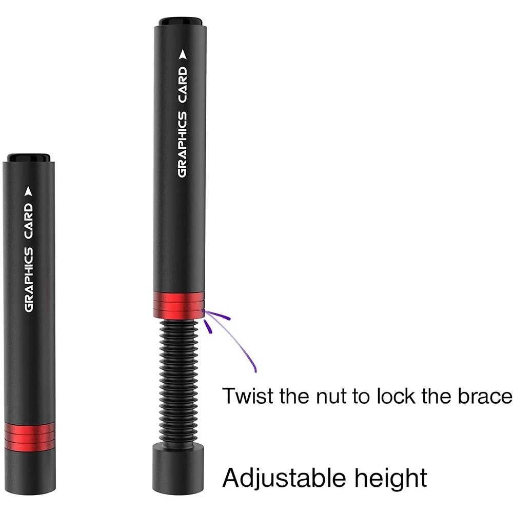 JEYI Graphics Card Support GPU Support Bracket, Vi... – Grandado