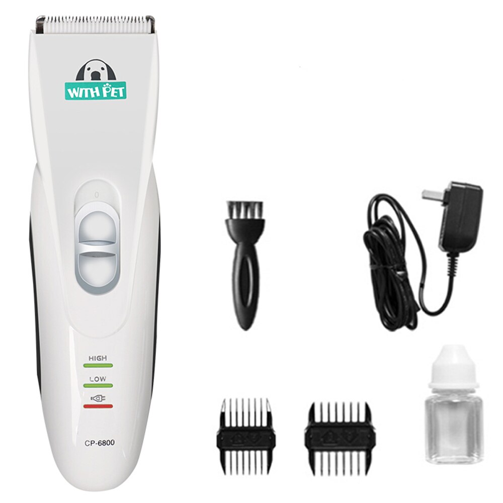 Electric CP6800 Dog Hair Trimmer Silver Rechargeab... – Grandado