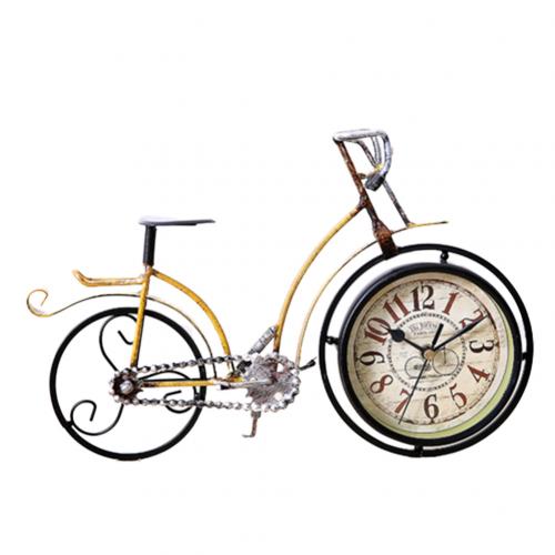 Retro Vintage Silent Iron Bike Bicycle Clock Home ... – Vicedeal