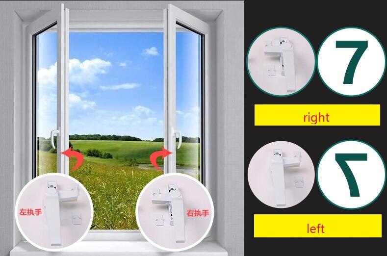 Aluminium Venster handgrepen lock/Openslaande rame... – Vicedeal