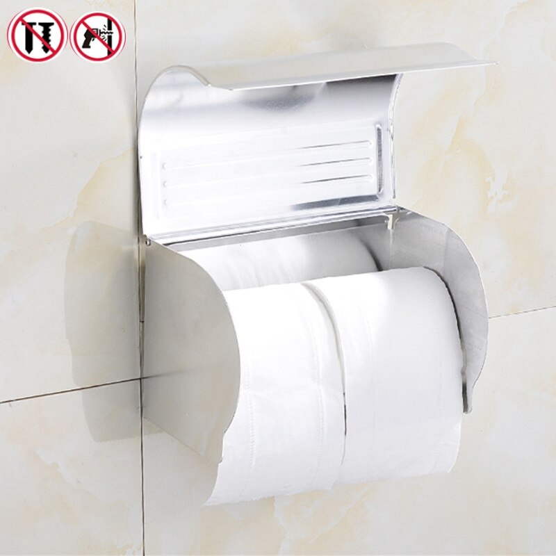 Punch-free tissue box space aluminum toilet waterp... – Grandado