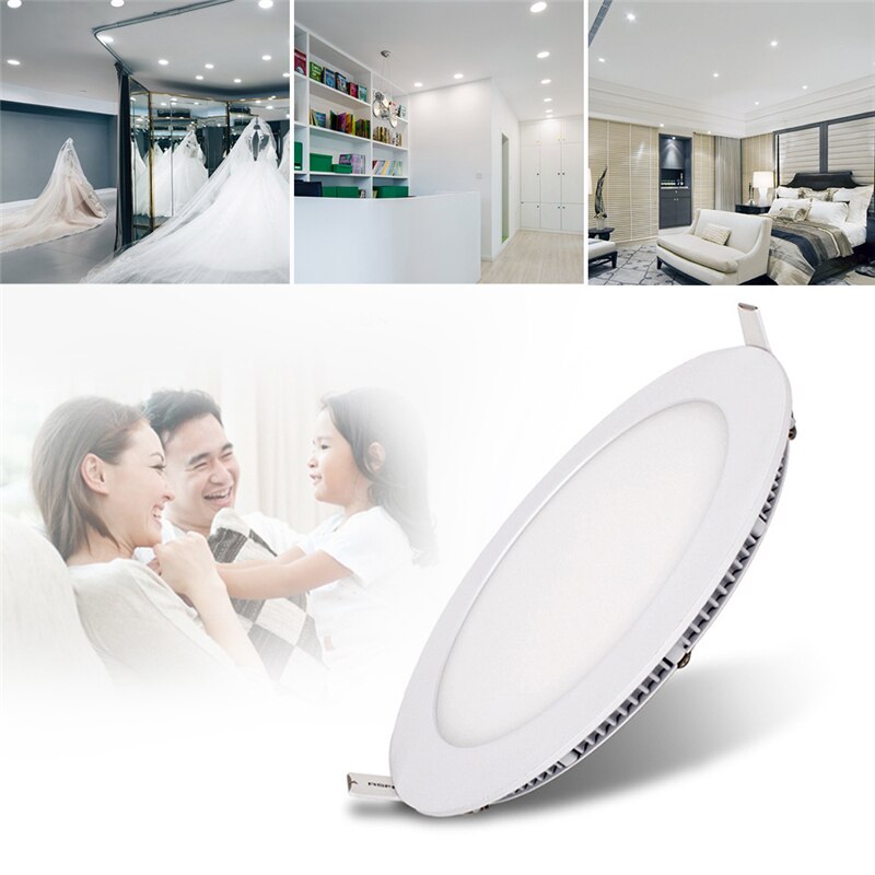 10PCs Ultra Slim Recessed LED Flat Panel Ceiling S... – Vicedeal