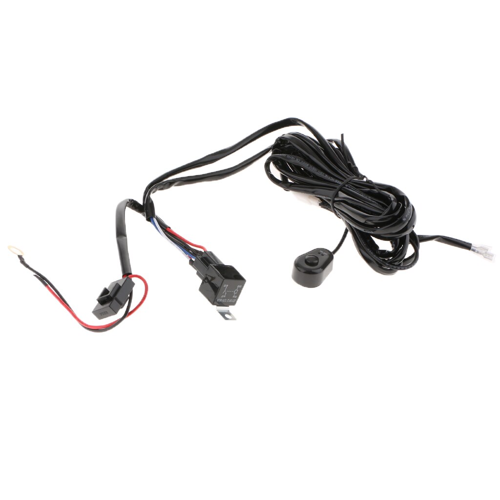 LED Light Bar Wiring Harness Kit 40A Heavy Duty 12... – Vicedeal