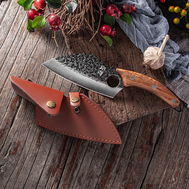 Kitchen Supplies Ring Meat Cleaver Small Kitchen K... – Vicedeal
