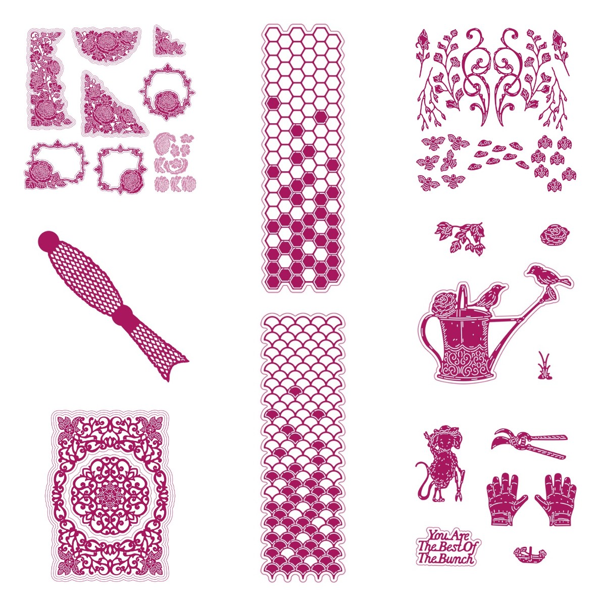 Carnation Crafts Coastal Currents Collection Metal... – Grandado