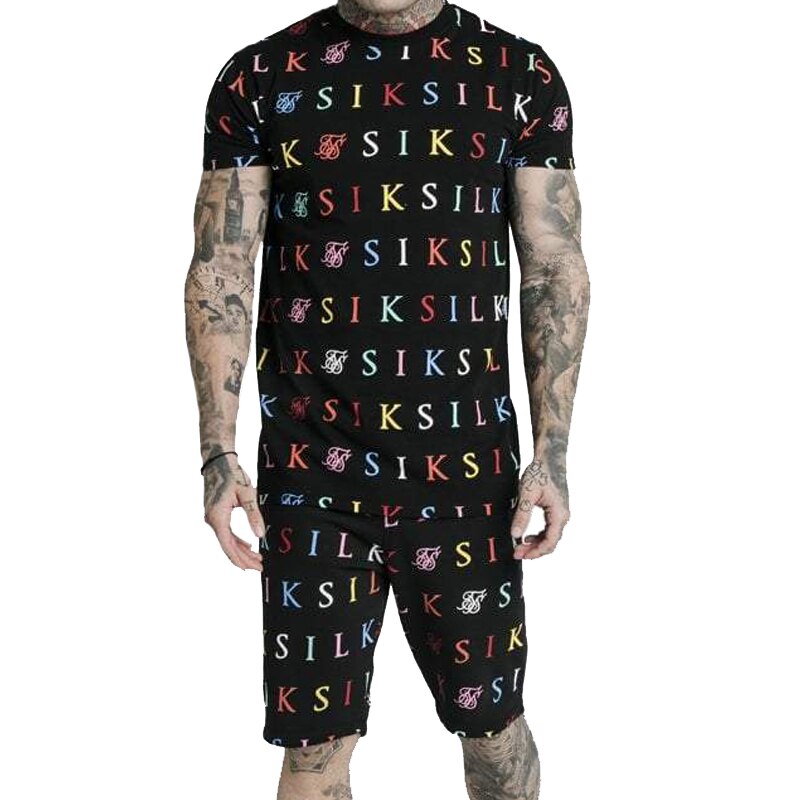 Men's Sik Silk Korean Style Summer Short-Sleeved S... – Grandado