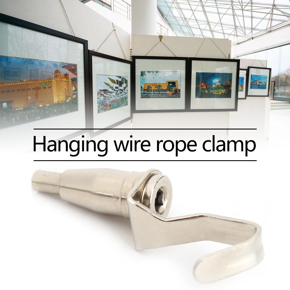 1pcs Gallery Paintings Hanger hanging wire rope cl... – Vicedeal