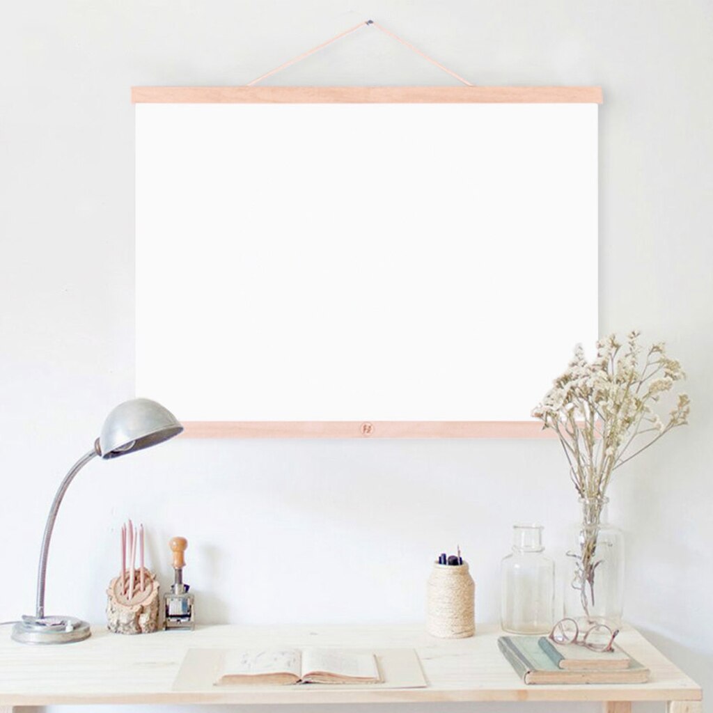 A3 A4 Magnet Wooden Picture Frame DIY Photo Poster... – Grandado