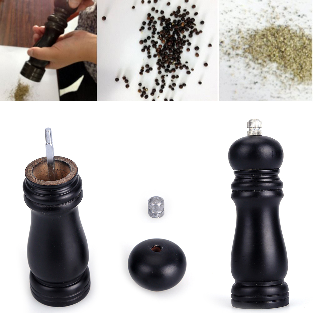 Wood Pepper Spice Mill Grinder Hand Movement Manua... – Vicedeal
