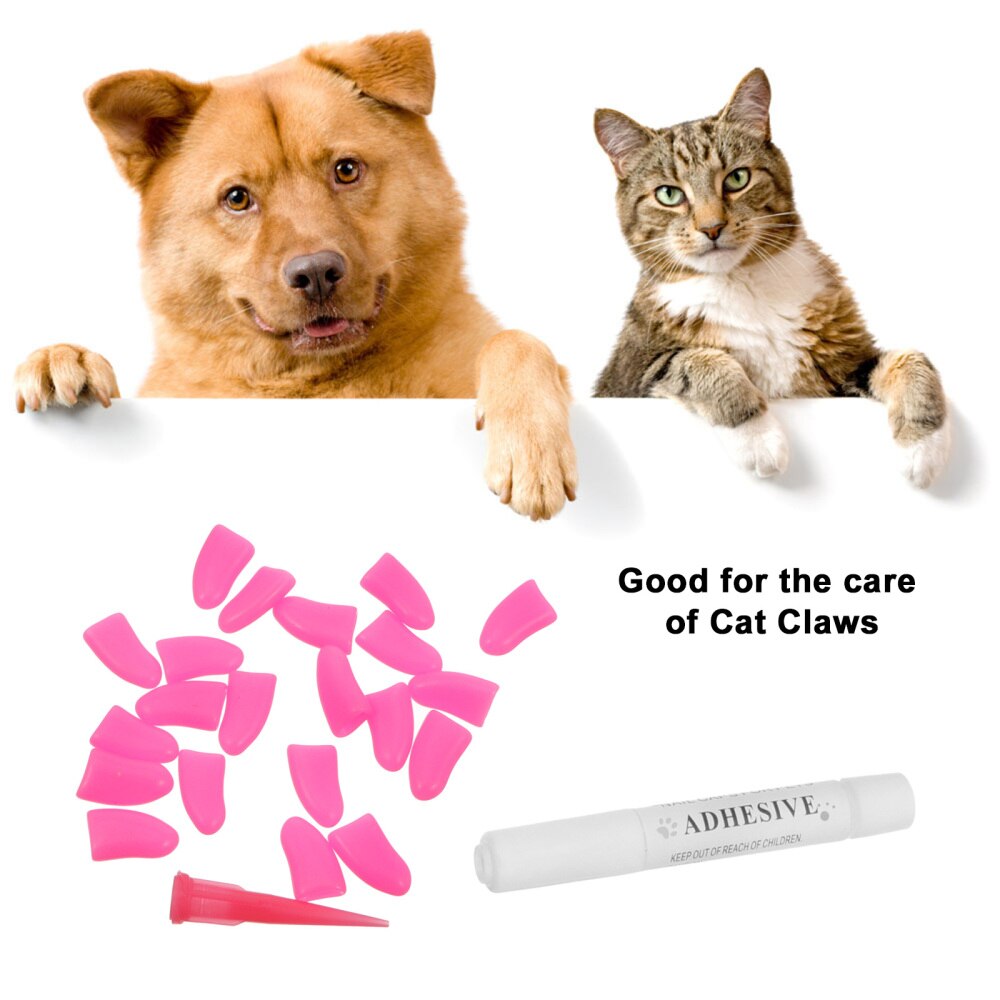 2 Set Nail Protector Protective Cat Claw Caps Cat ... – Grandado
