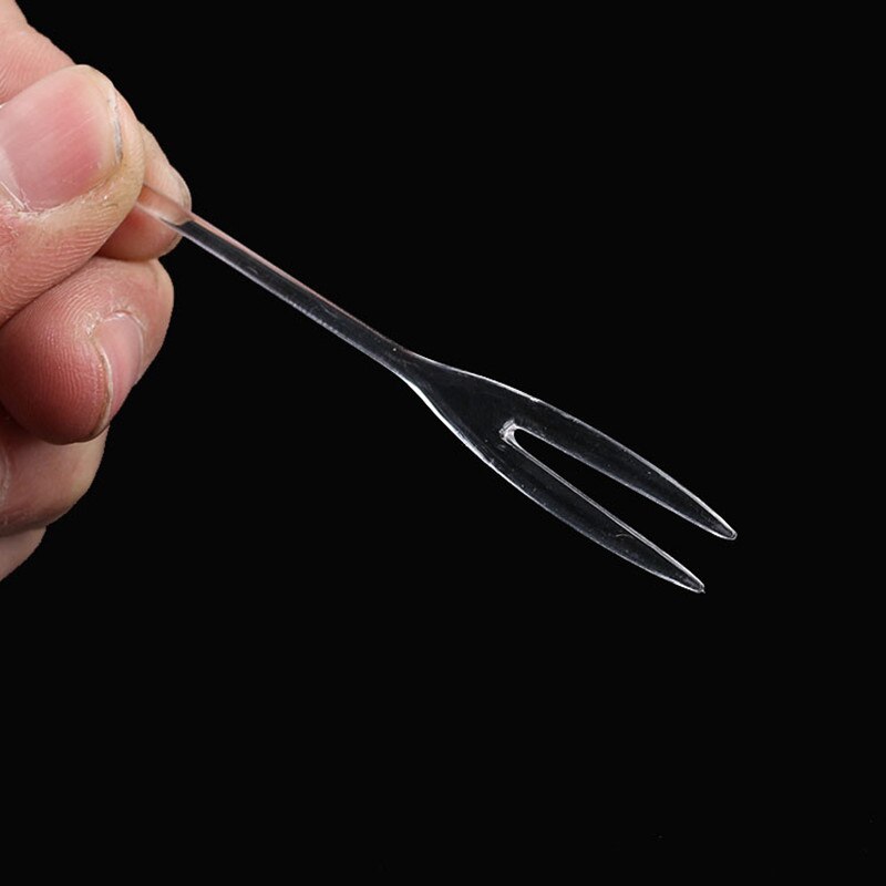 8cm 300pcs Color plastic Food Picks fruit fork Sti... – Grandado