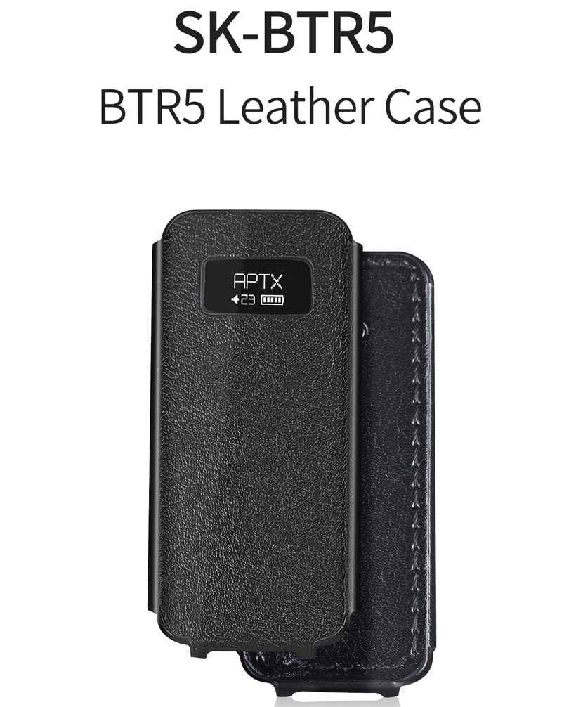 Fiio sk-btr 5 pu läderfodral för fiio btr 5 amp – Vicedeal