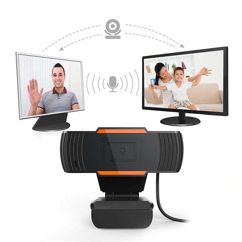 USB 2.0 PC Camera 1080P/480P HD Webcam Driver-free... – Grandado