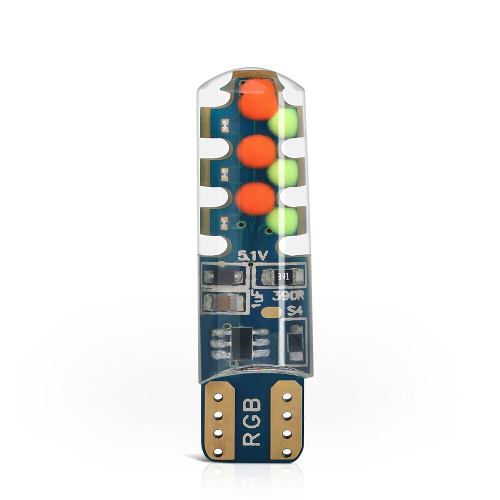 Universele Auto Rgb Led T10 W5W Led Rgb Cob Signaa... – Vicedeal