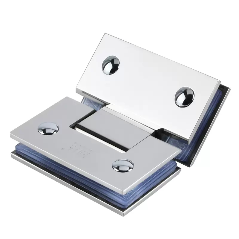 Glass door hinge bright 304 solid stainless steel ... – Grandado