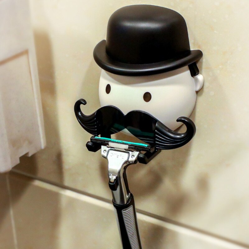 Baard Vorm Scheermes Houders Stand Creatieve Muur-... – Grandado