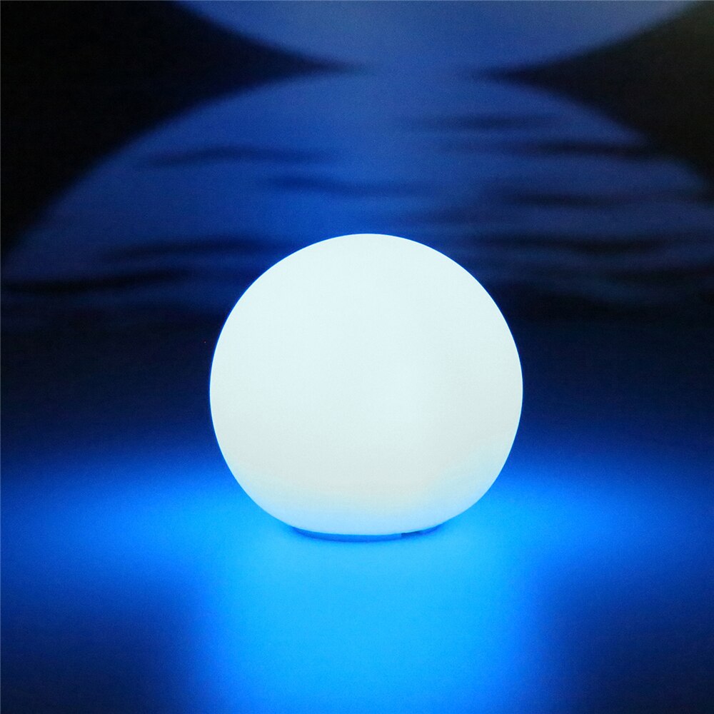 8.5cm Ball RGB Color Changing LED Light With Butto... – Grandado